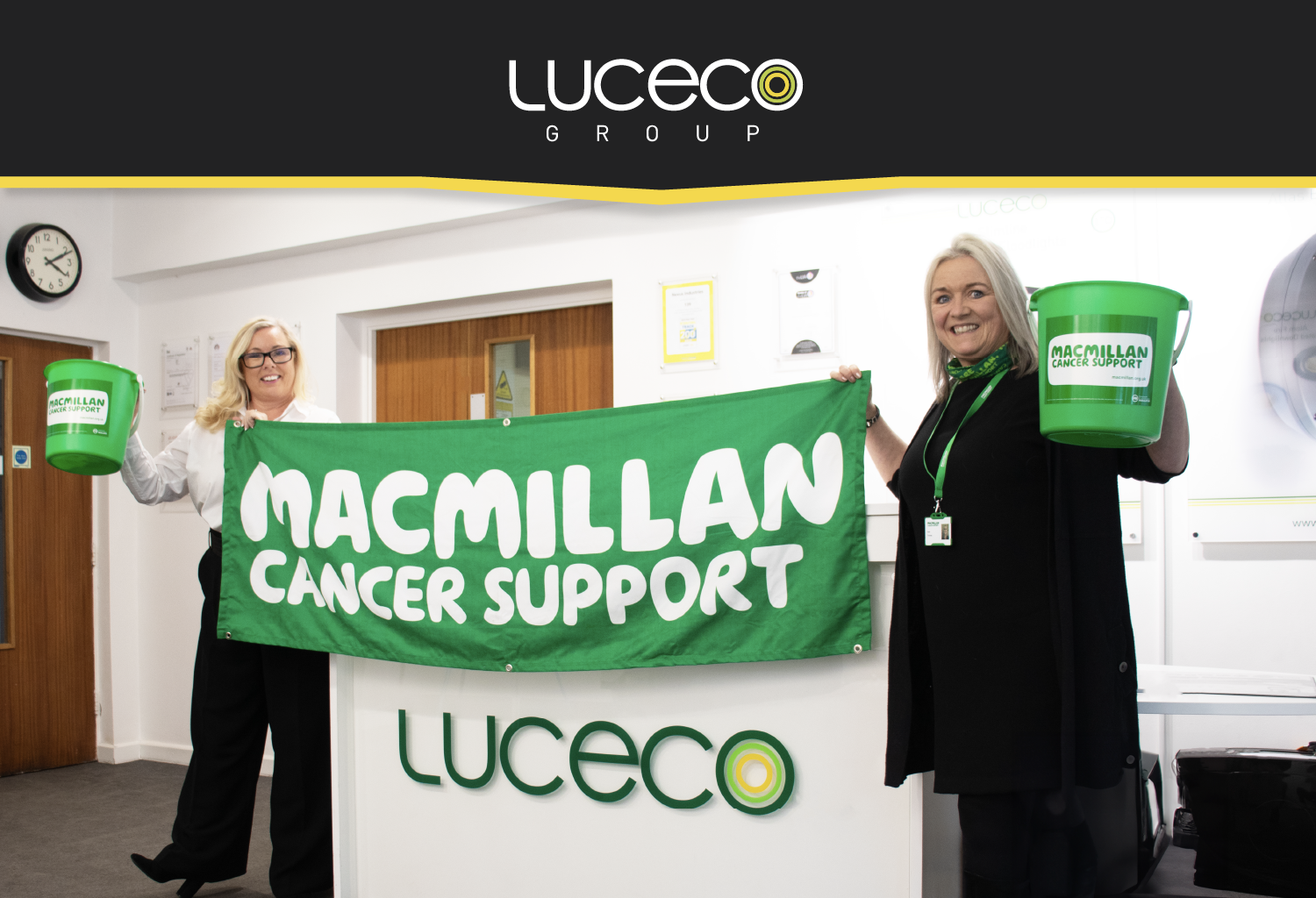 Luceco Lights Up To Support Macmillan! | BG Electrical
